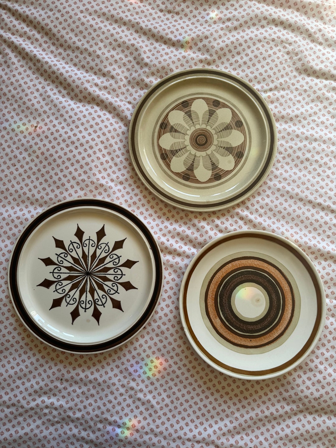 Vintage 70s Chop Plates Serving Platters Choice of Three Styles - Etsy