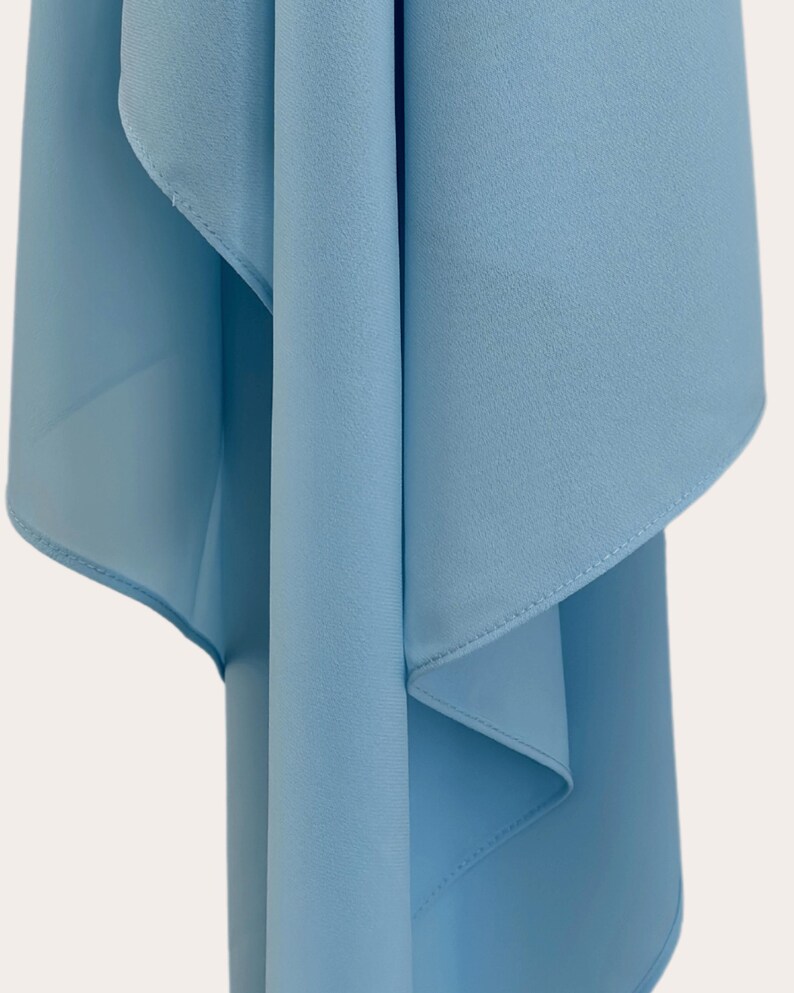 Diamond Chiffon Hijab - Dusty Blue - Etsy