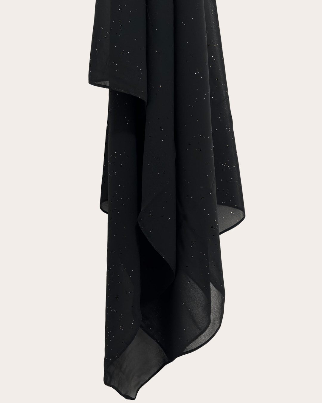 Shimmer Chiffon Hijab - Midnight Mystery - Etsy