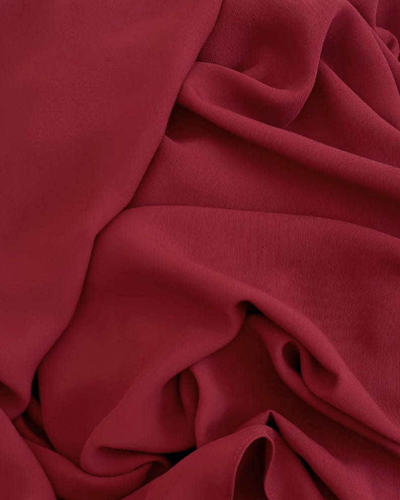 Diamond Chiffon Hijab - Burgundy Bliss - Etsy
