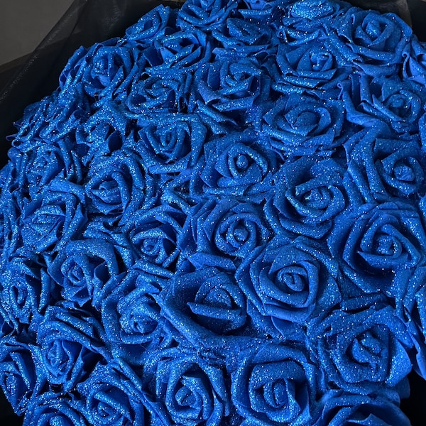 Glitter Roses - Etsy