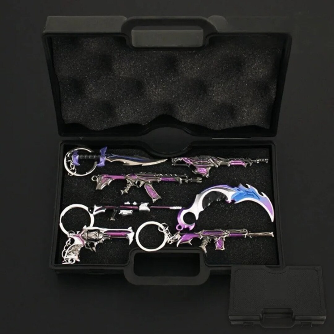 Reaver Skin Bundle Valorant Keychain Vandal Phantom Operator Odin ...