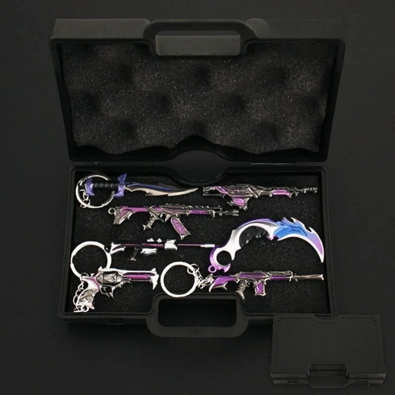 Reaver Skin Bundle Valorant Keychain Vandal Phantom Operator - Etsy