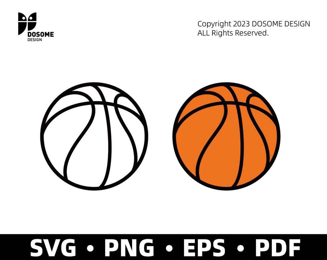Basketball SVG Files | Basketball Cut Files | Basketball Vector Files ...