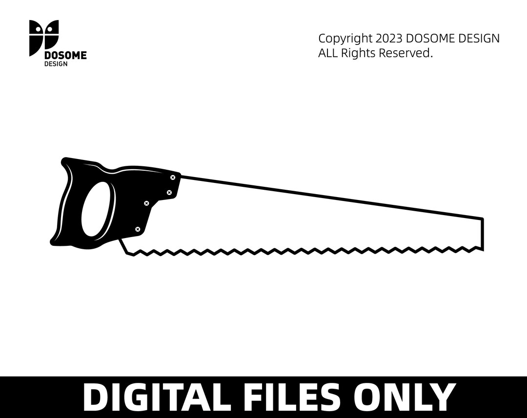 Handsaw SVG Files | Hand Saw Silhouette SVG Cut Files | Carpenters ...