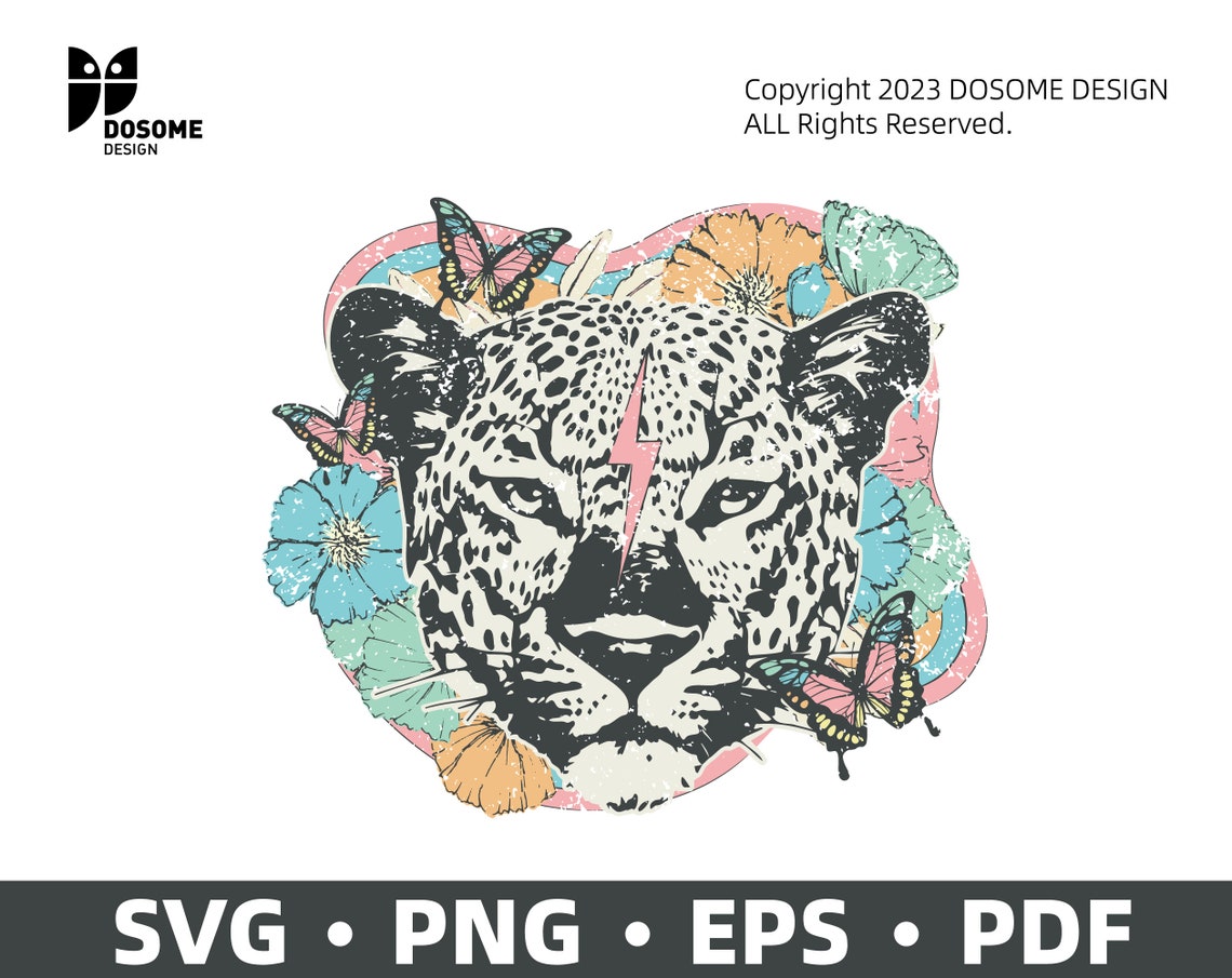 Western Leopard Png Sublimation Design, Roses and Leopard Png, Hand ...
