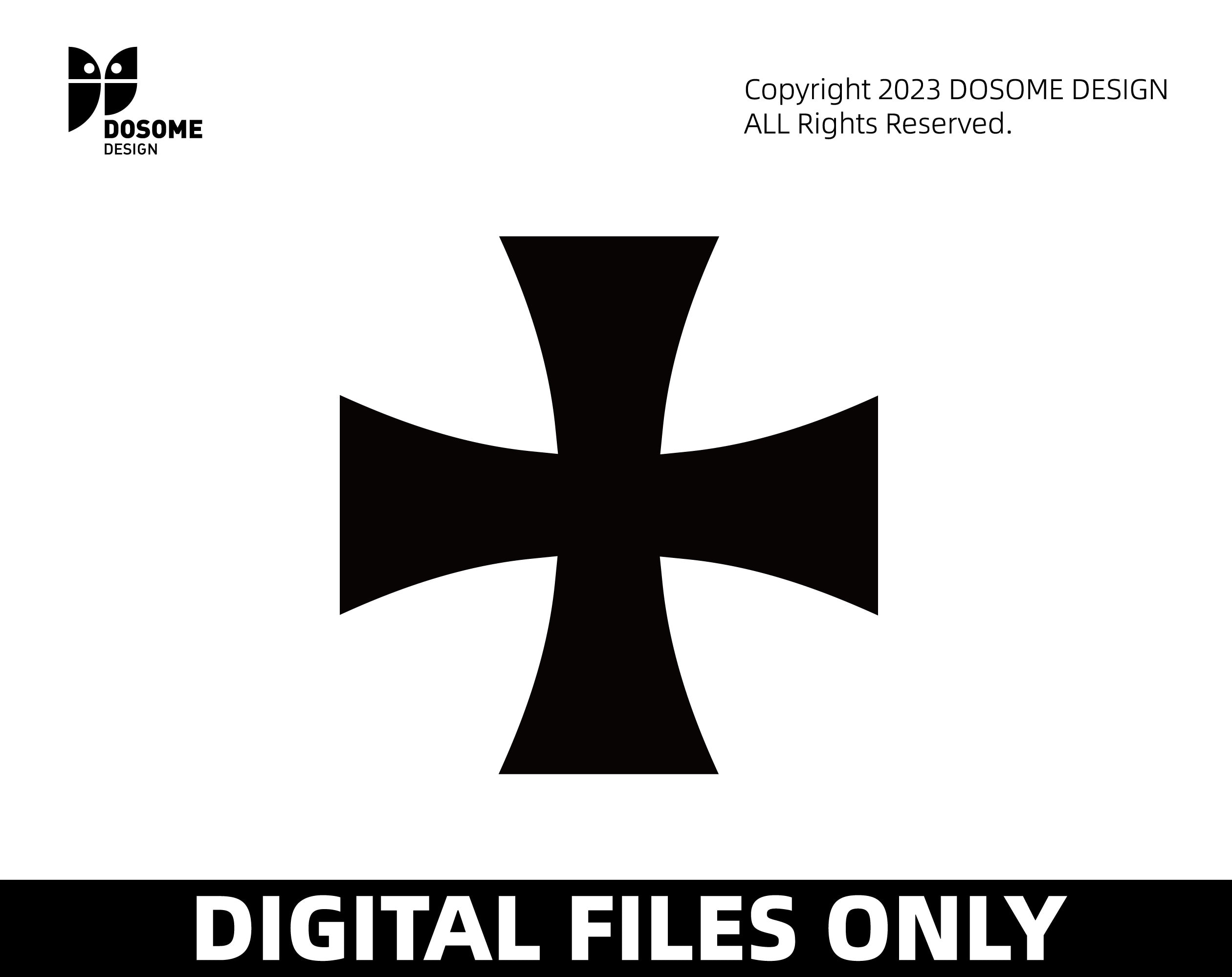 Knight's Templar Cross SVG Files | Templar Red Cross Cut Files ...