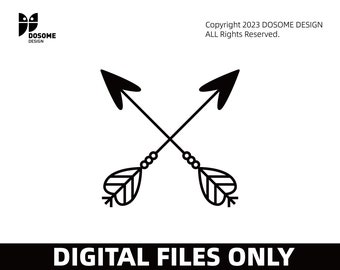 Crossed Arrows Instant Digital Download Svg, Png, Pdf, and Eps Files ...