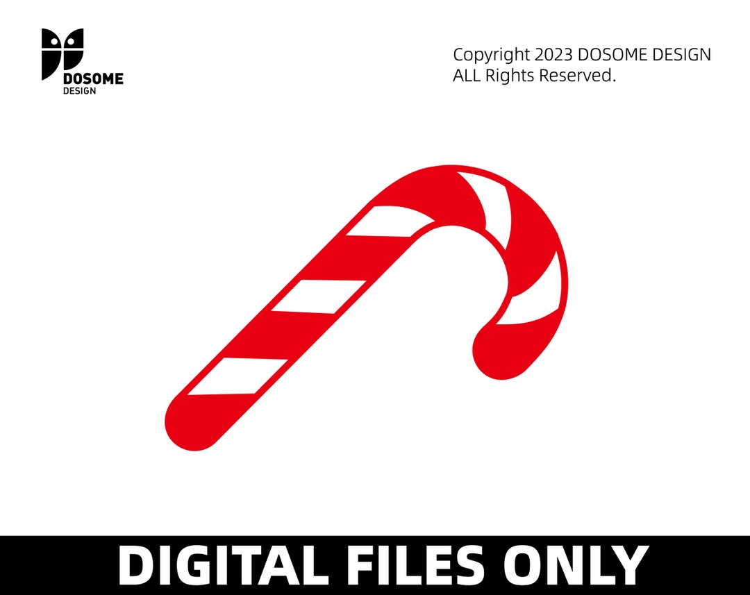 Candy Cane SVG Files | Candy Cane Cut Files | Christmas Vector Files ...