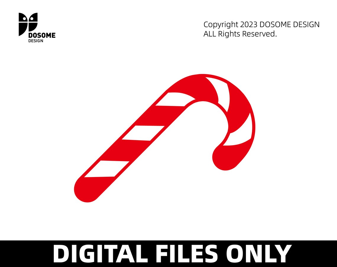 Candy Cane SVG Files | Candy Cane Cut Files | Christmas Vector Files ...
