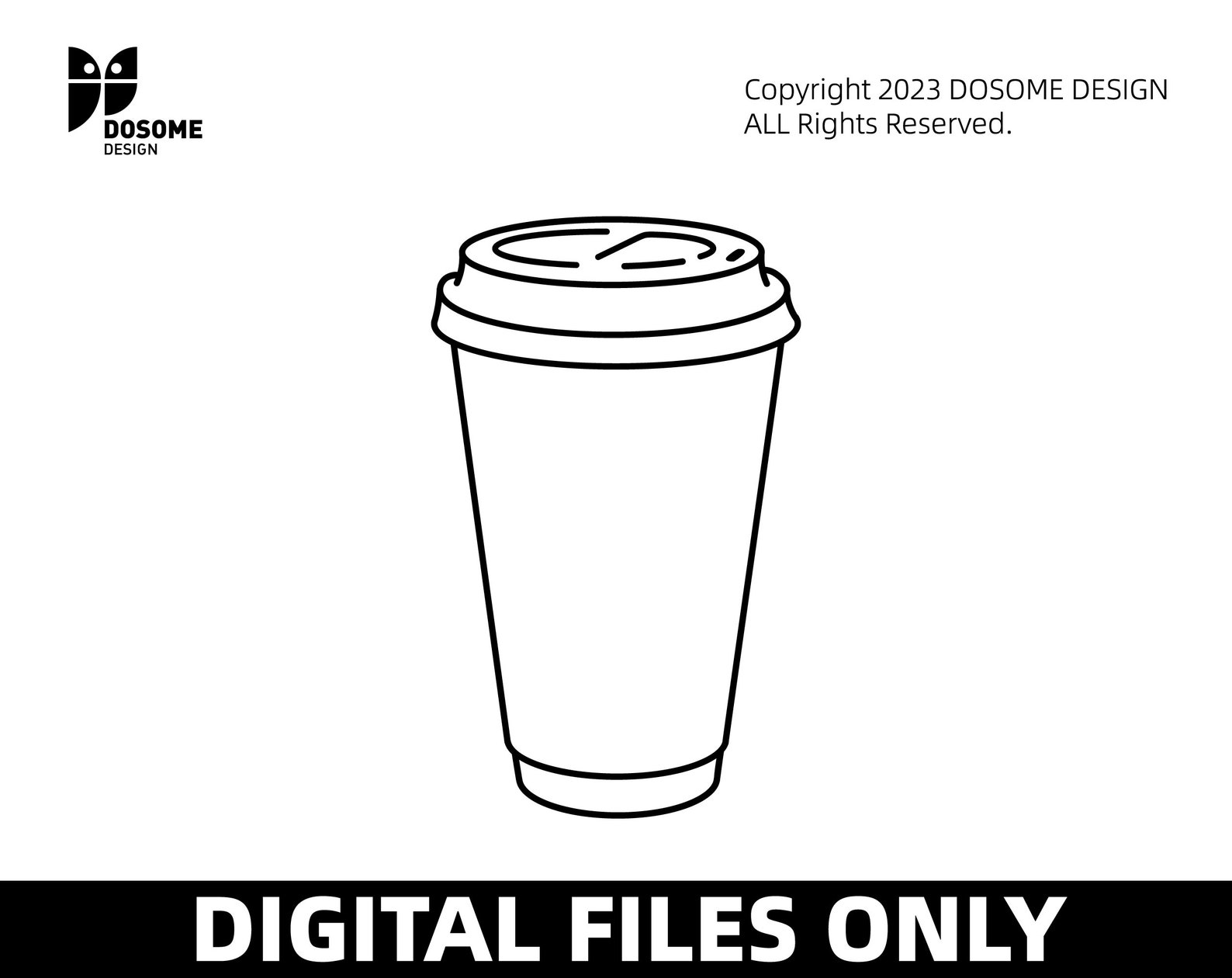 Coffee Cup - Instant Digital Download - Svg, Png, Dxf, and Eps Files ...