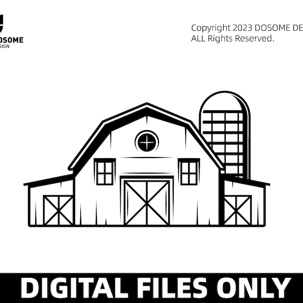 Barn Dxf - Etsy