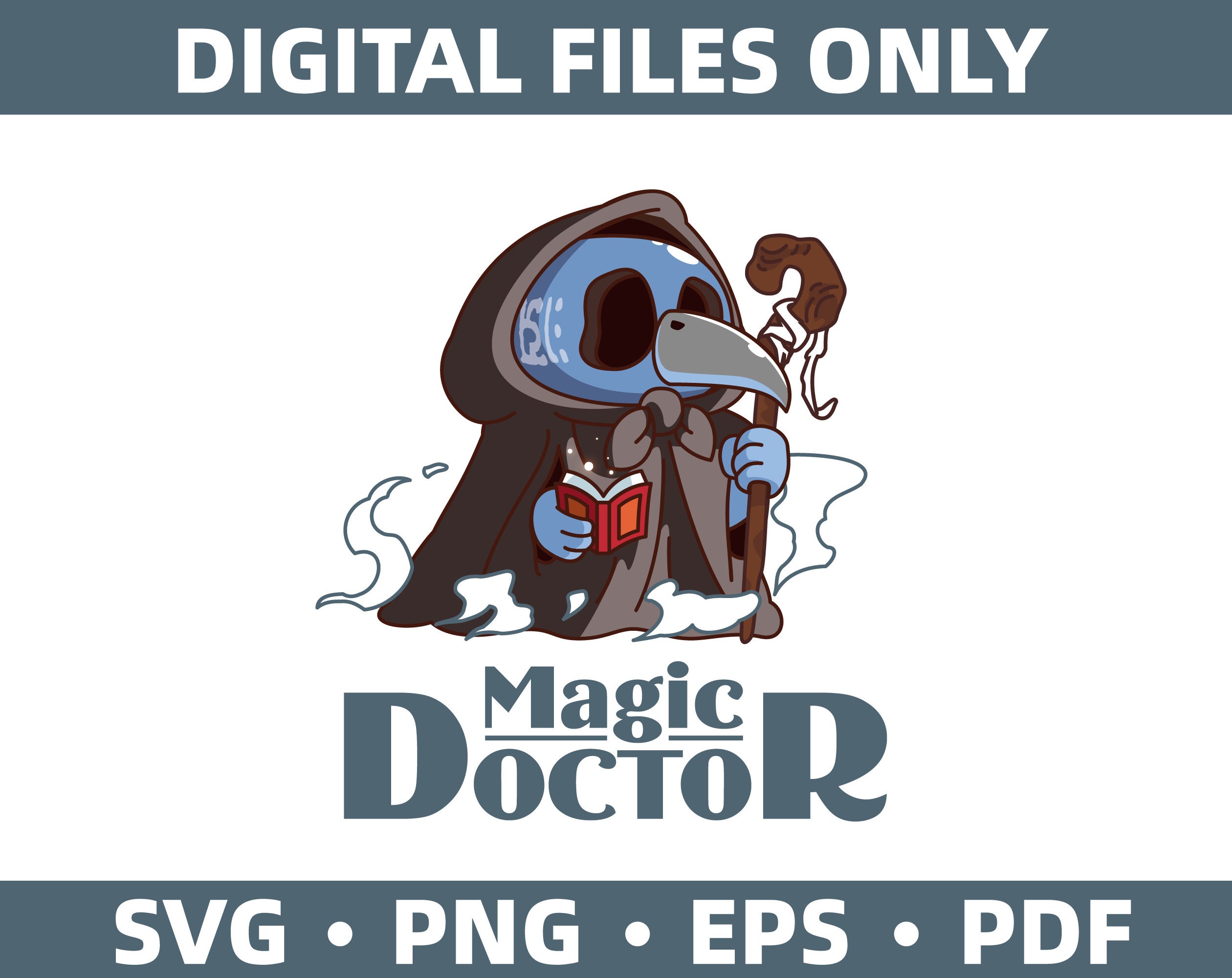Magic Doctor SVG PNG Print, Digital File, Download Only, Vector - Etsy