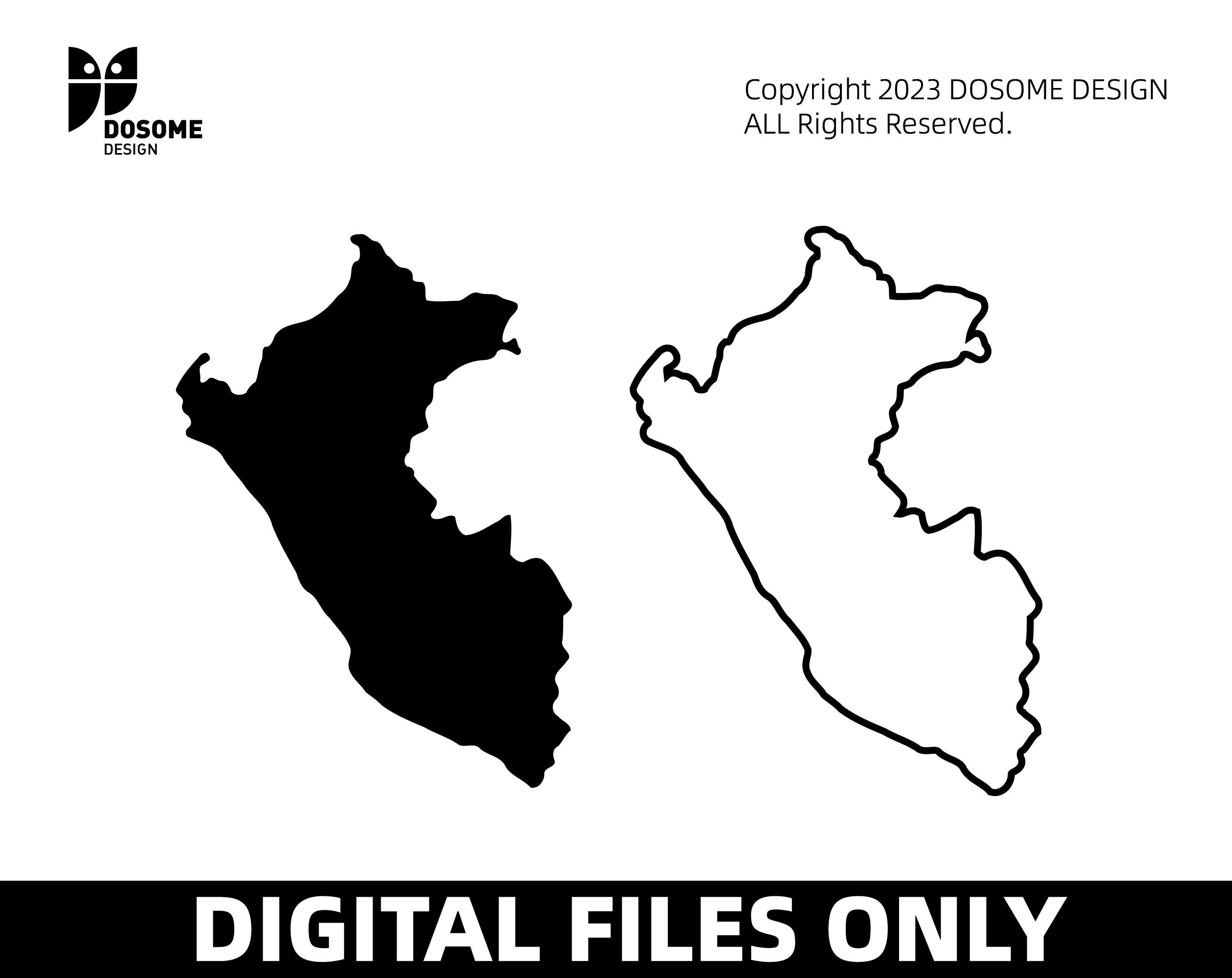 Peru SVG | Peru Cut Files | Peru Outline SVG | Peru Silhouette SVG ...