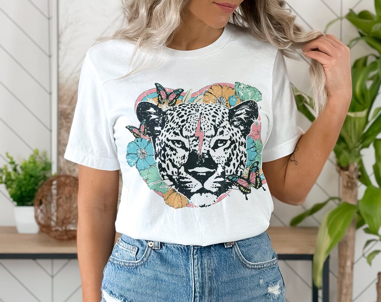 Western Leopard Png Sublimation Design, Roses and Leopard Png, Hand ...