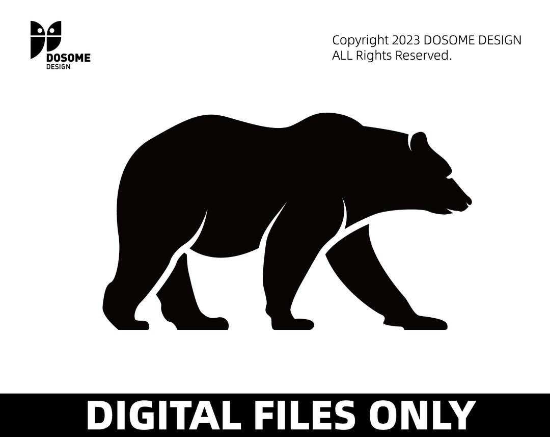 Bear - Instant Digital Download - Svg, Png, Dxf, and Eps Files Included ...