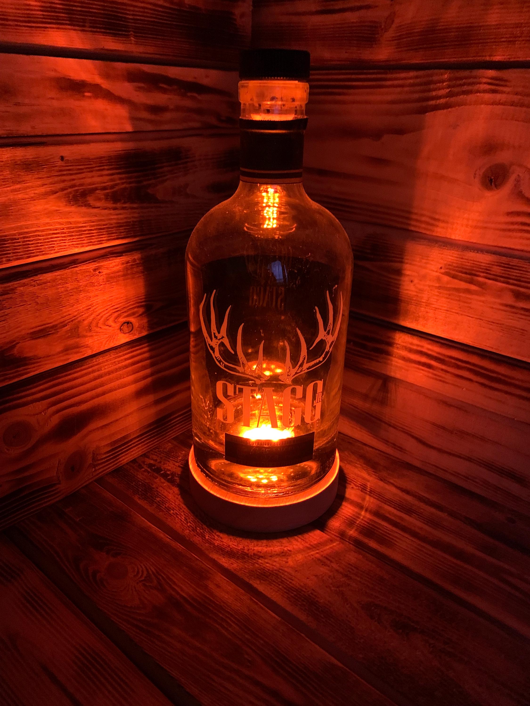 Stagg Jr. Bourbon Whiskey Bottle She-shed Mancave Bar Desk/table Lamp ...