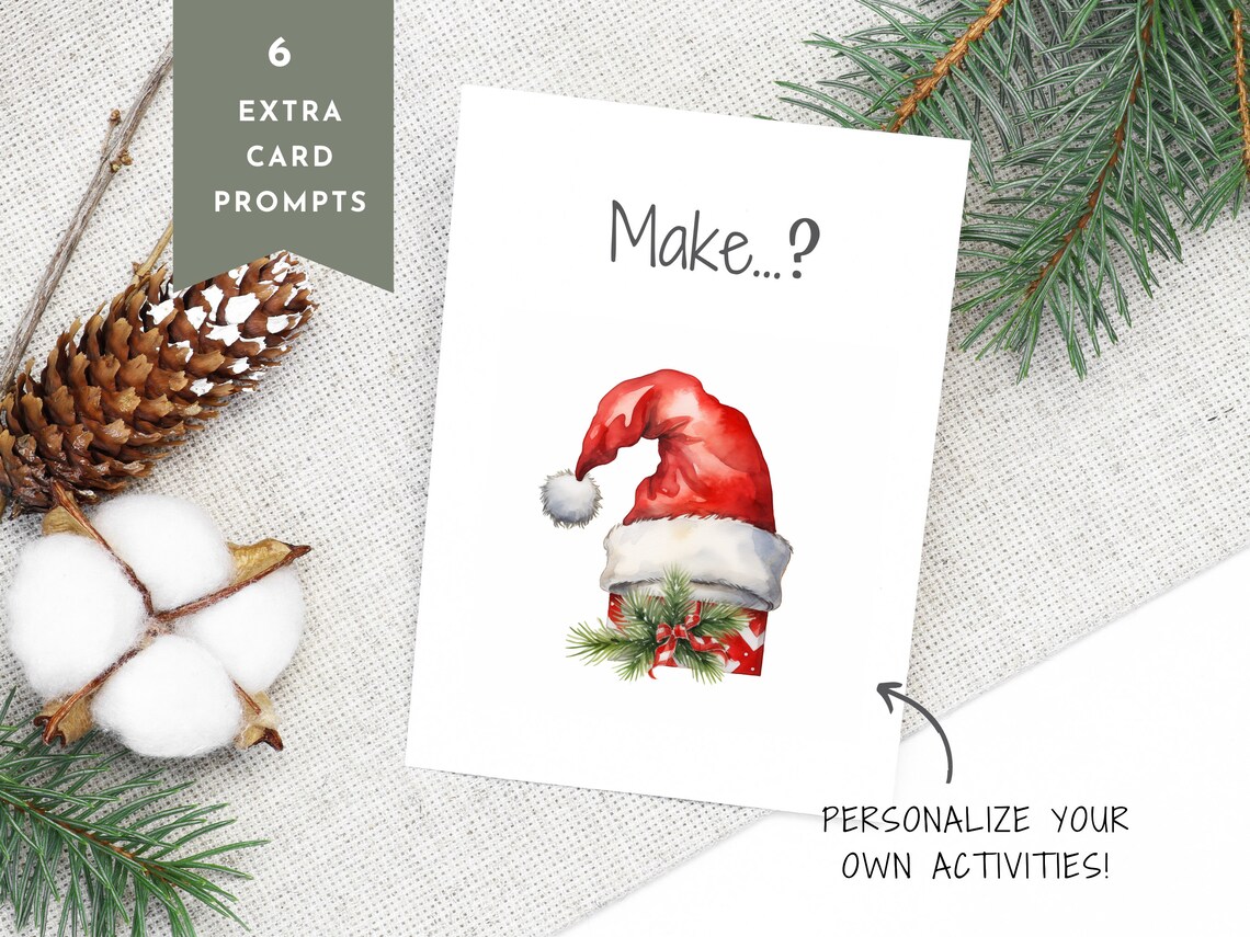 Advent Calendar for Kids, Christmas Countdown, Advent Countdown ...