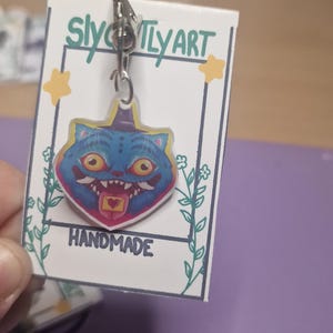 Derpy Tiger Kpop Inspired Charm Necklace Keychain Phone Charm Earrings ...