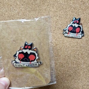 Cult Leader Cult of the Lamb Handmade Pin - Etsy