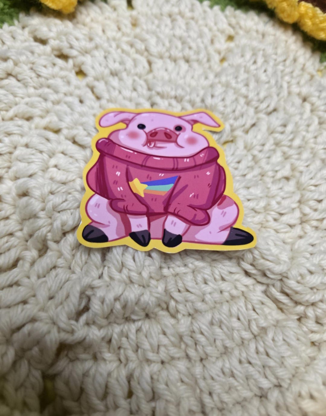 Waddles Gravity Falls Inspired Sticker - Etsy