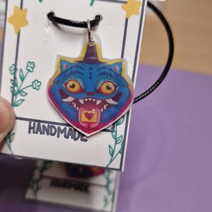 Derpy Tiger Kpop Inspired Charm Necklace Keychain Phone Charm Earrings ...