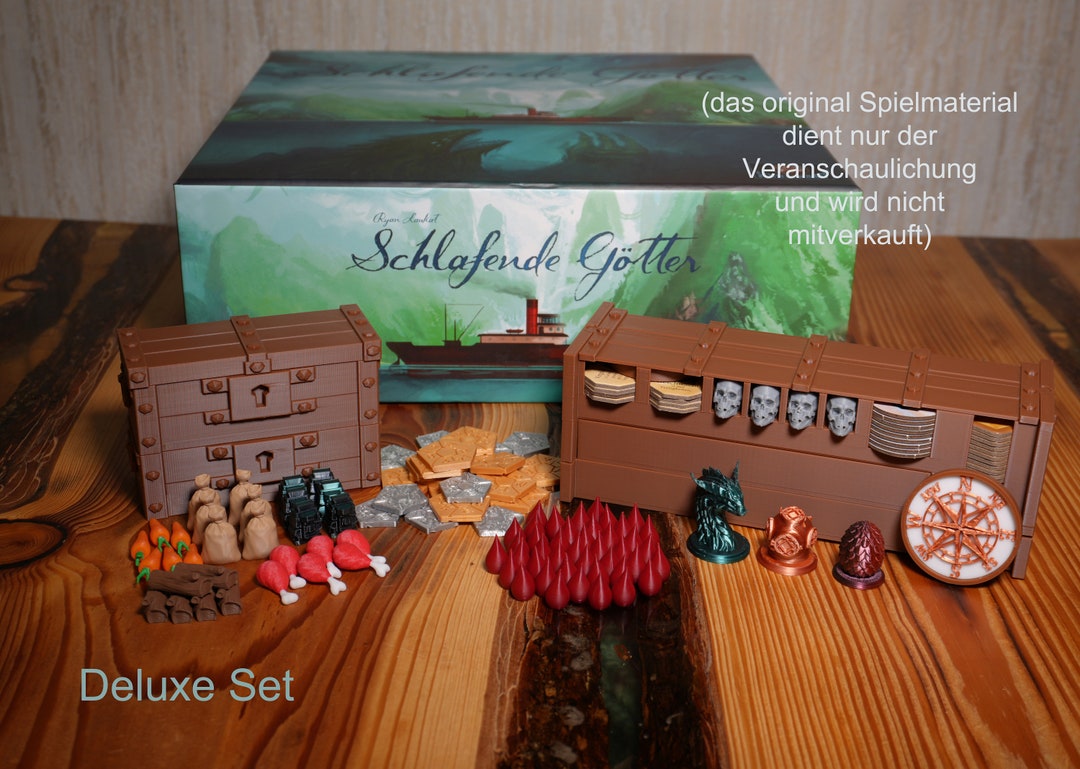 Sleeping Gods Deluxe Token and Insert Set incl. Dungeons Advanced ...