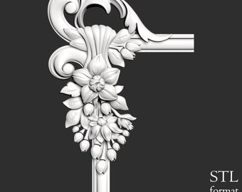 3d Molding Corner 3D Model, STL, CNC Molding, 3dmolding, 3dcorner, Bas ...