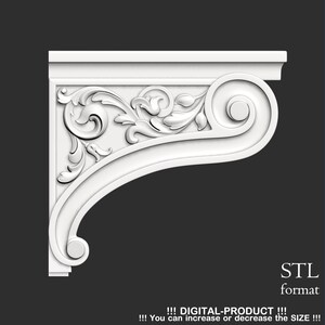 3d Molding Corner 3D Model, STL, CNC Molding, 3dmolding, 3dcorner, Bas ...