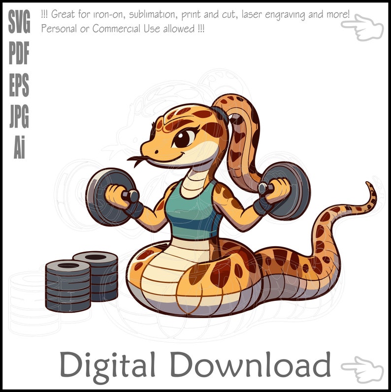 Snakes SVG Year of Snakes PNG Printable Clipart EPS Vector Cut File AI ...