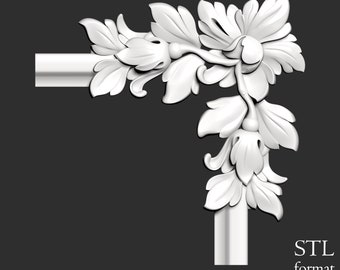 3d Molding Corner 3D Model, STL, CNC Molding, 3dmolding, 3dcorner, Bas ...