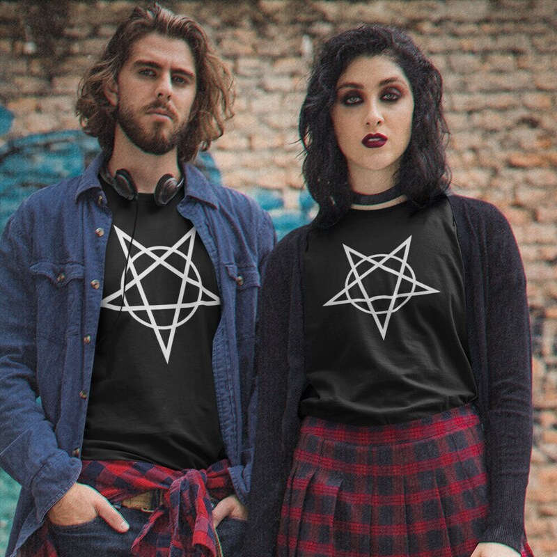 Pentagram T Shirt - Etsy