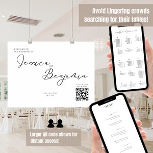 QR Code Wedding Seating Chart,wedding Seating Arrangement,wedding Table ...