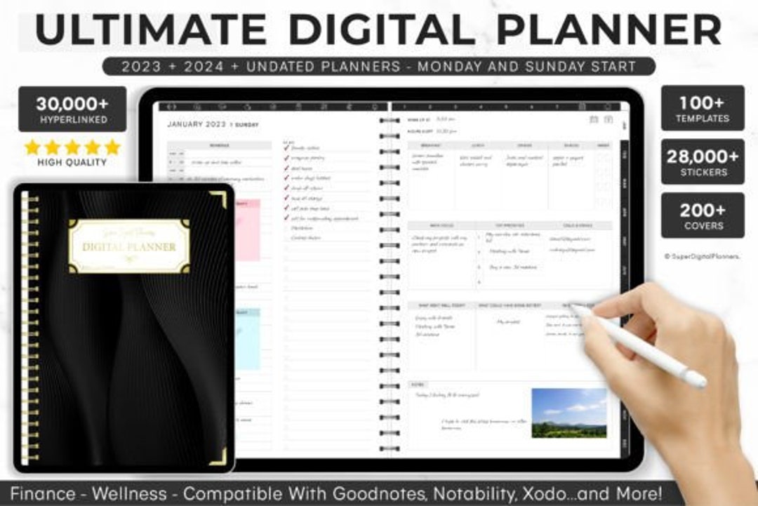 Premium Ultimate Digital Planner All in One Digital Planner Getting ...
