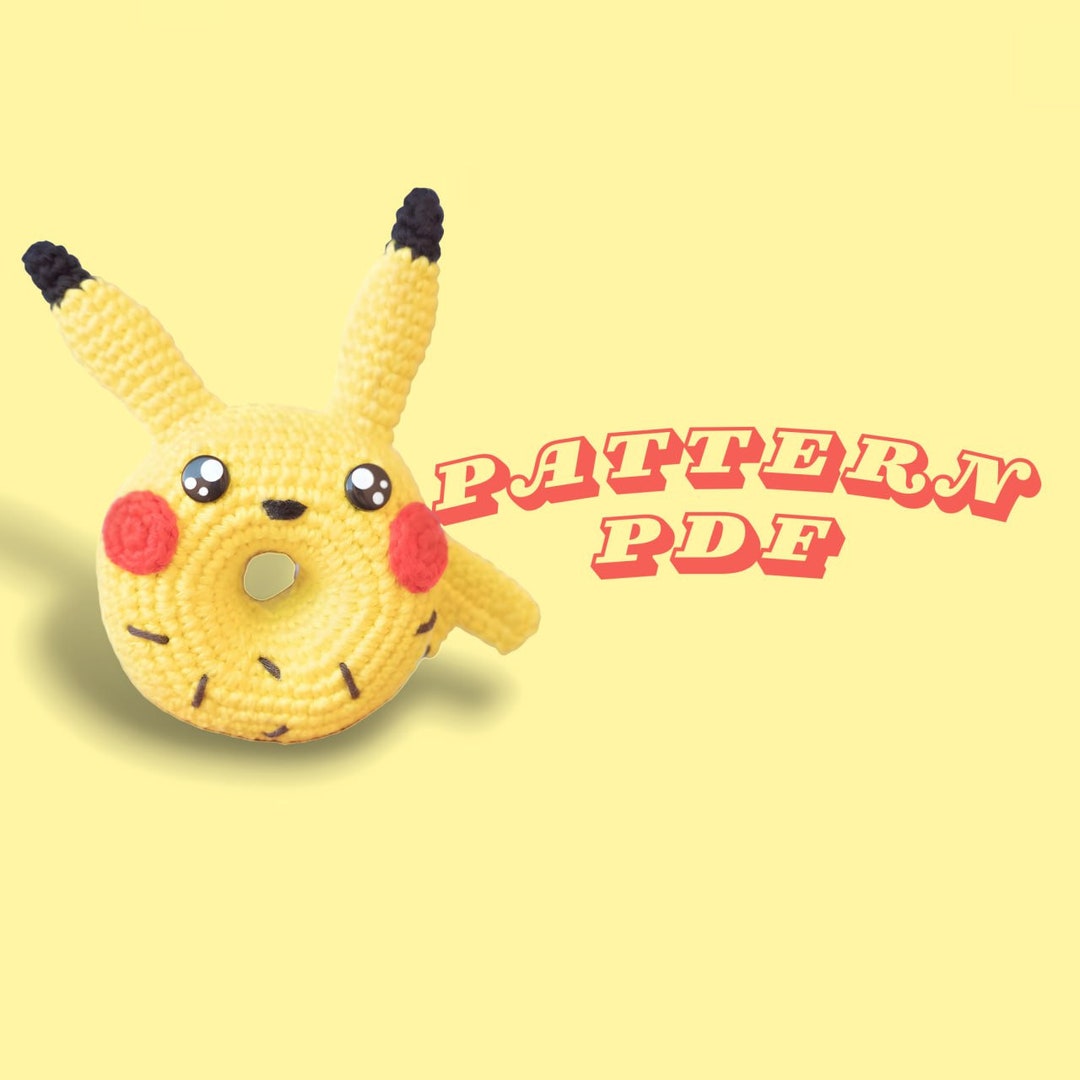 Crochet Pikachu Handmade Pikachu Big Toy for Kid Handmade Pokémon ...