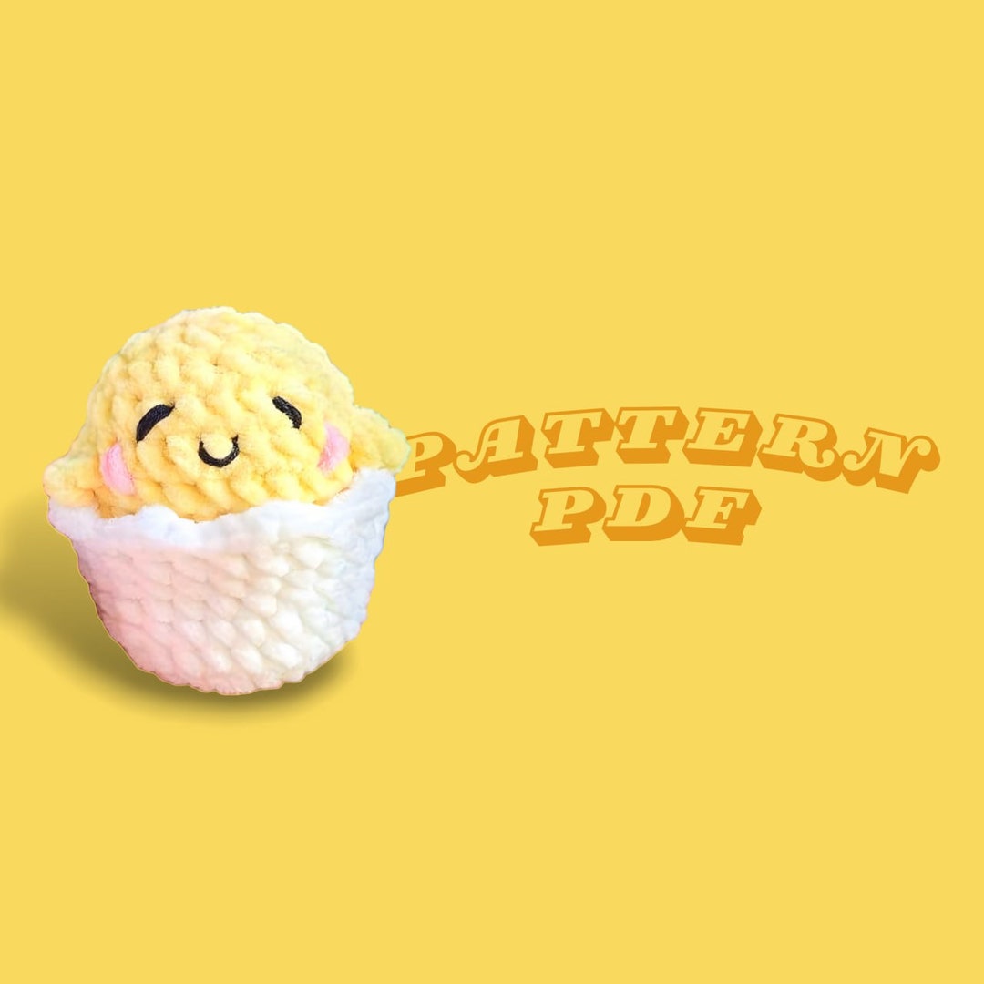 Kawaii Egg Friend Amigurumi Pattern PDF Anime Movie Anthropomorphic ...