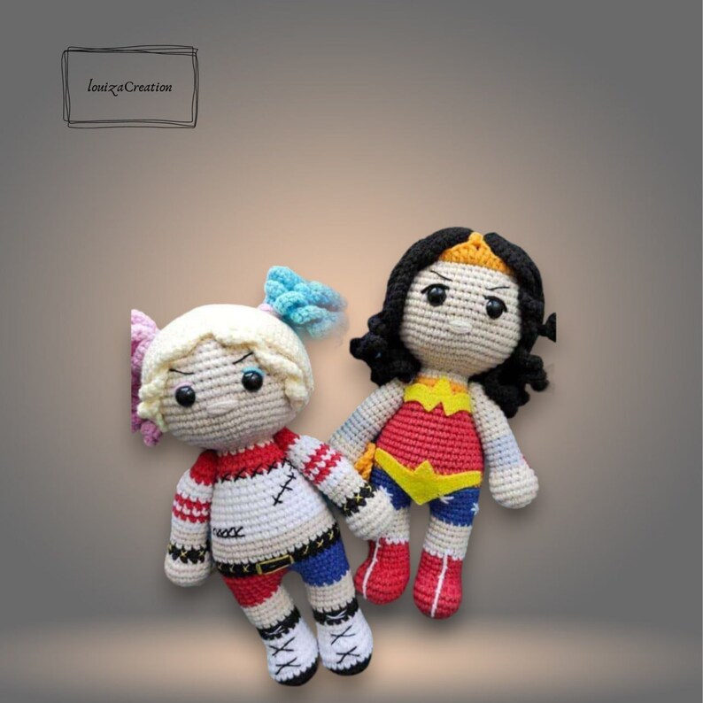 Toy Art Amigurumi Wonder Womancrochet Patterncrochet Heroamigurumis ...