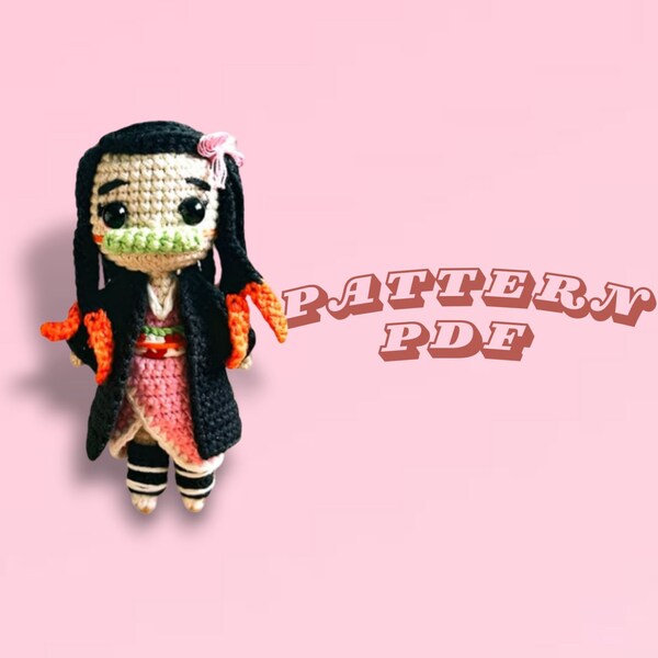 Demon Slayer Amigurumi Pattern - Etsy