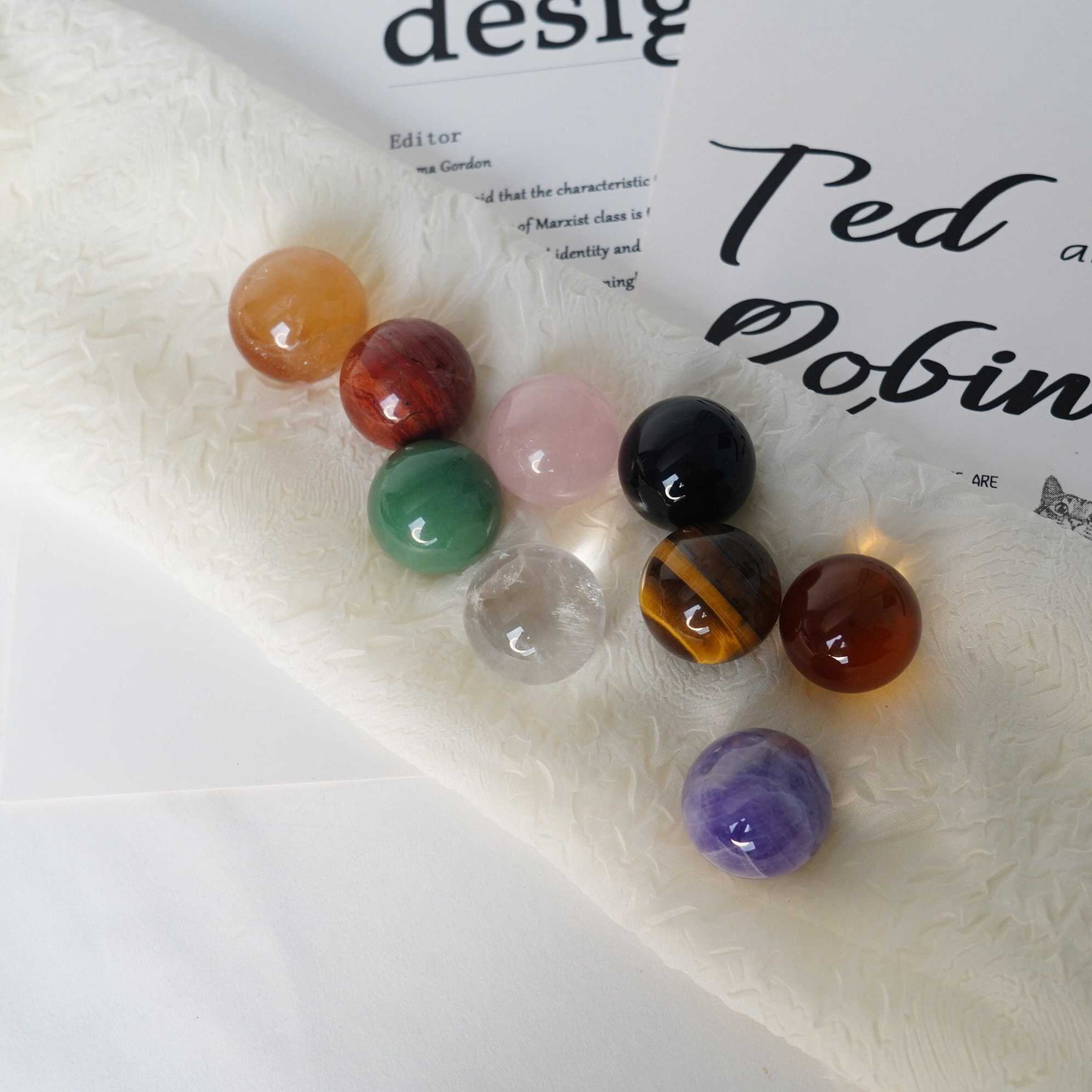 Crystal Ball Mini Spheres Crystal Ball Small Ball Gazing - Etsy