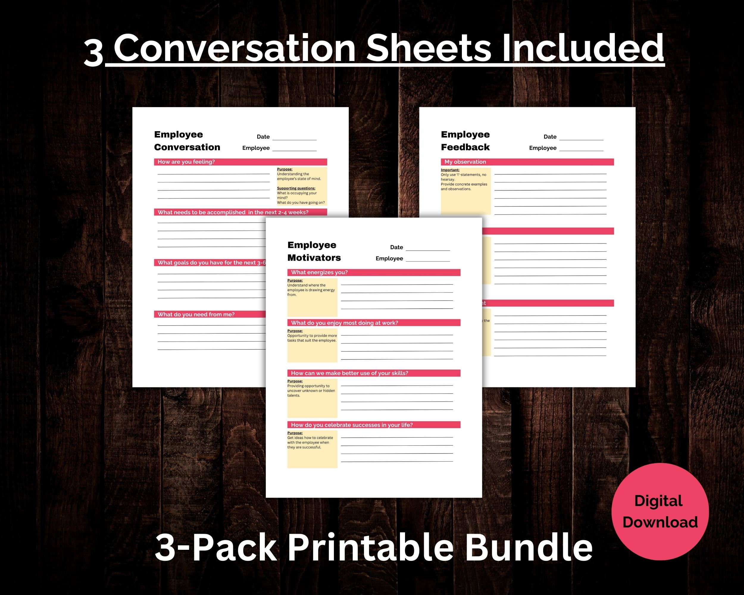 Manager Conversation Guide: Toolkit for New Managers to Master Employee ...