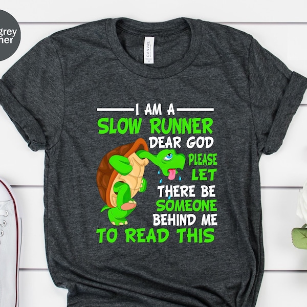 Turtle Running Shirt - Etsy