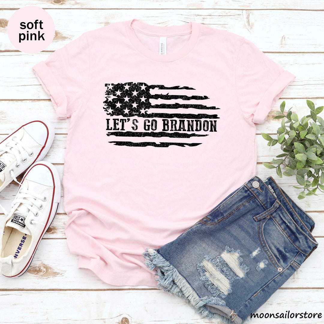 Lets Go Brandon Unisex T-shirt, Brandon Biden Shirt, FJB Tee ...