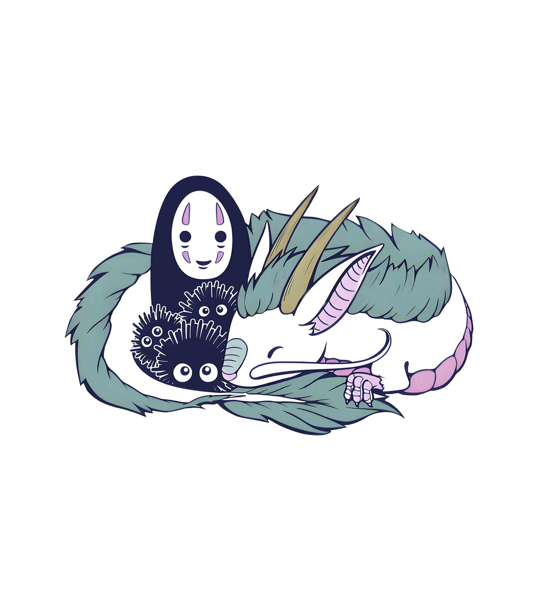 My Neighbor Totoro Ghost Png Ghibli Anime Png - Etsy