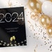 Editable New Year's Eve Party Invitation Template, 2024 New Year's Eve ...