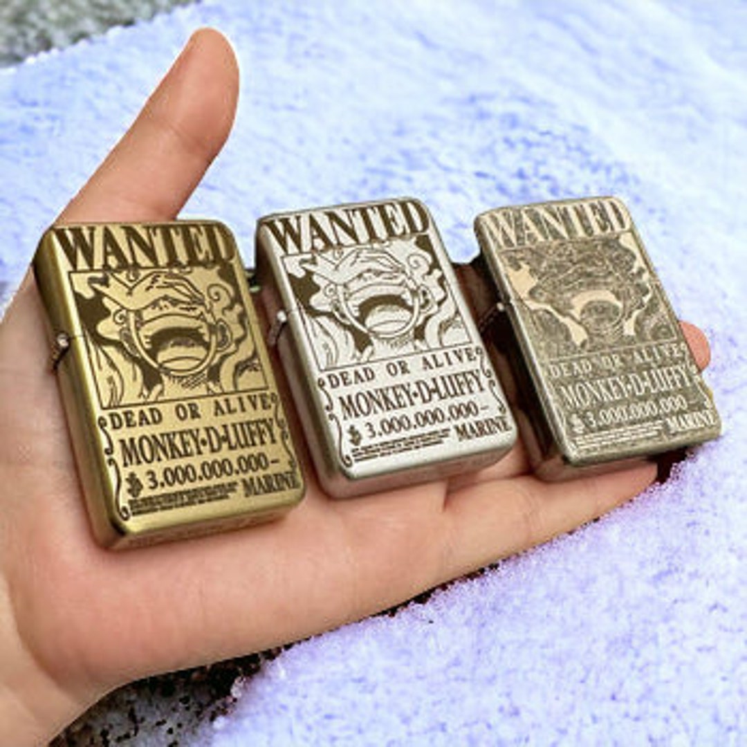 One Piece Lighter Anime Monkey D. Luffy Gift Idea Wanted - Etsy