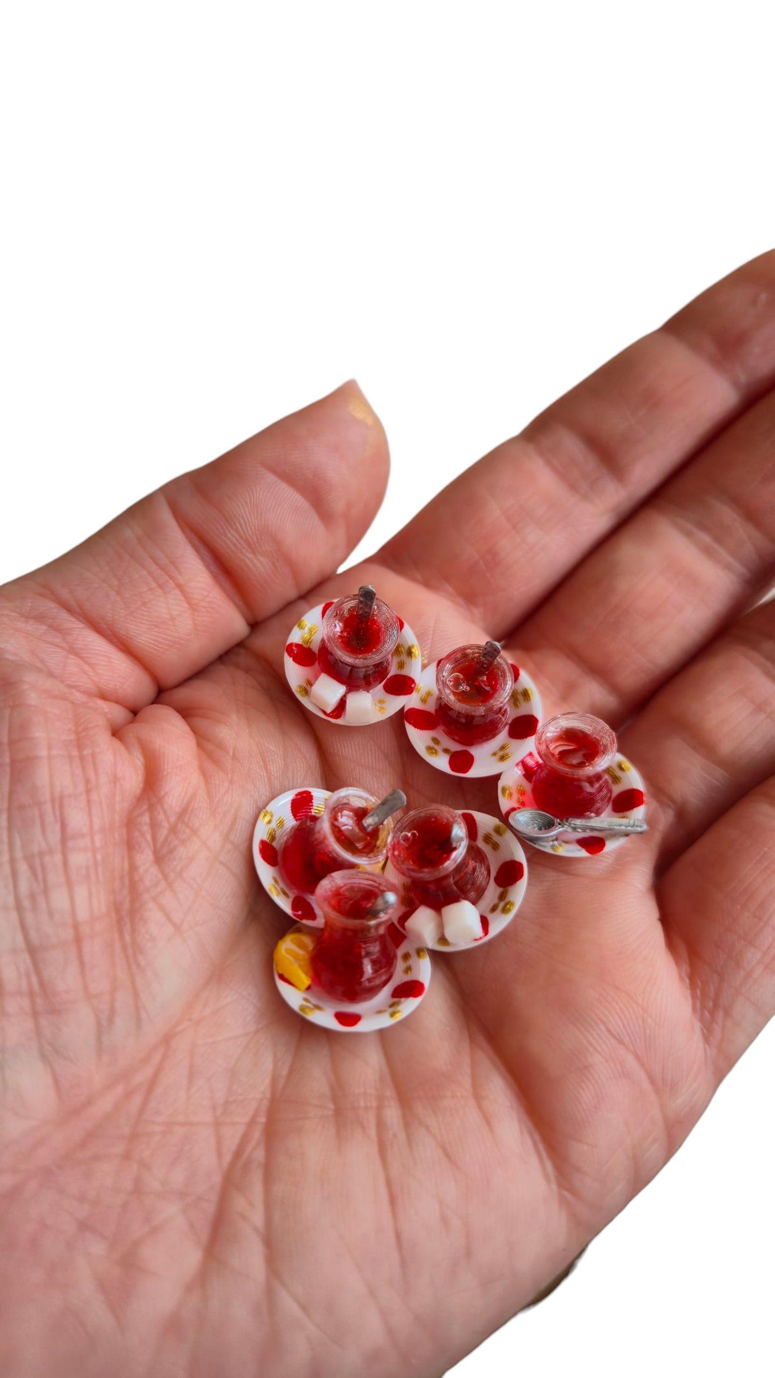 Miniature Tea Cup - Price is for 10 Pieces - 3d Printing Model - Etsy