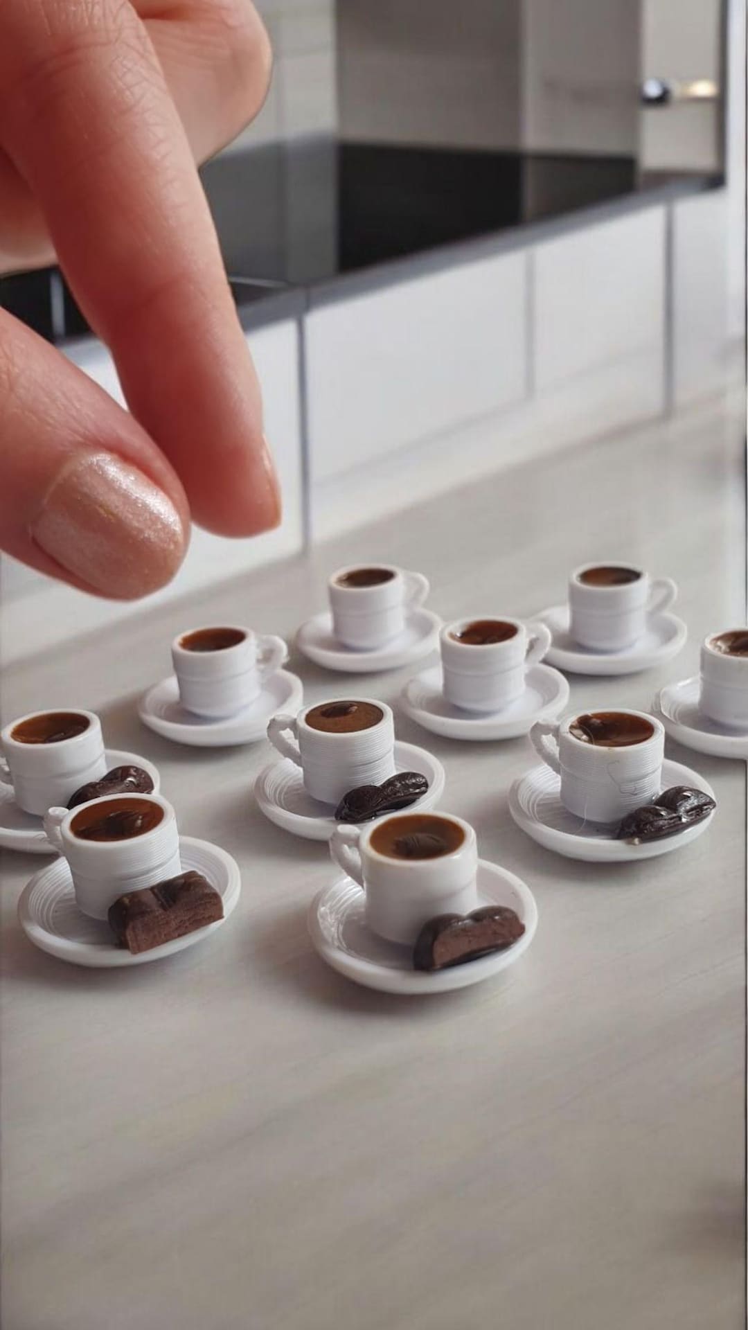 Miniature Coffee Cups With Chocolate - Price is for 10 Pieces - 3d ...
