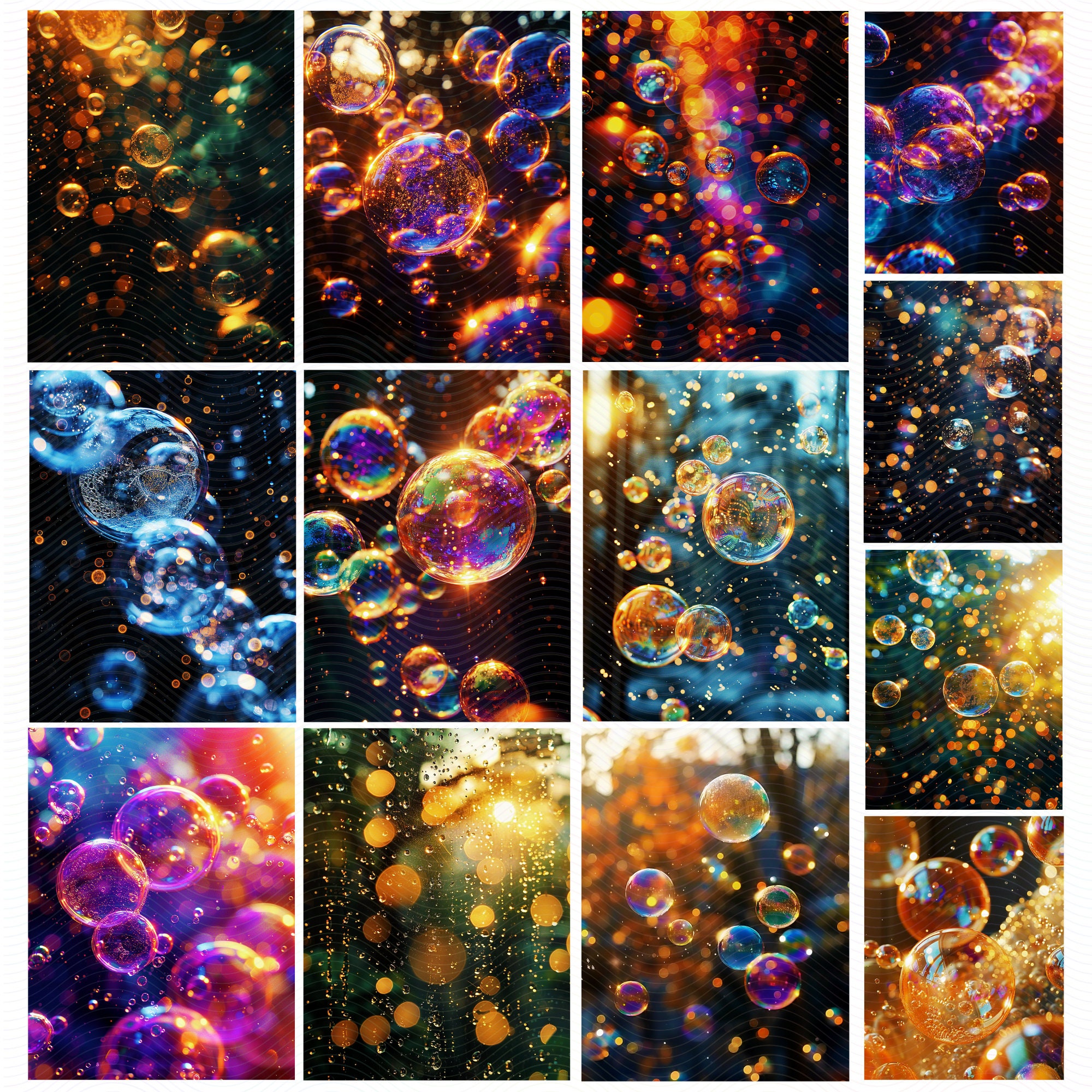 Stunning Bubbles and Lens Flare Overlay for Photos – Digital Download ...