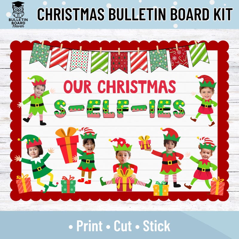 Elf Bulletin Board - Etsy