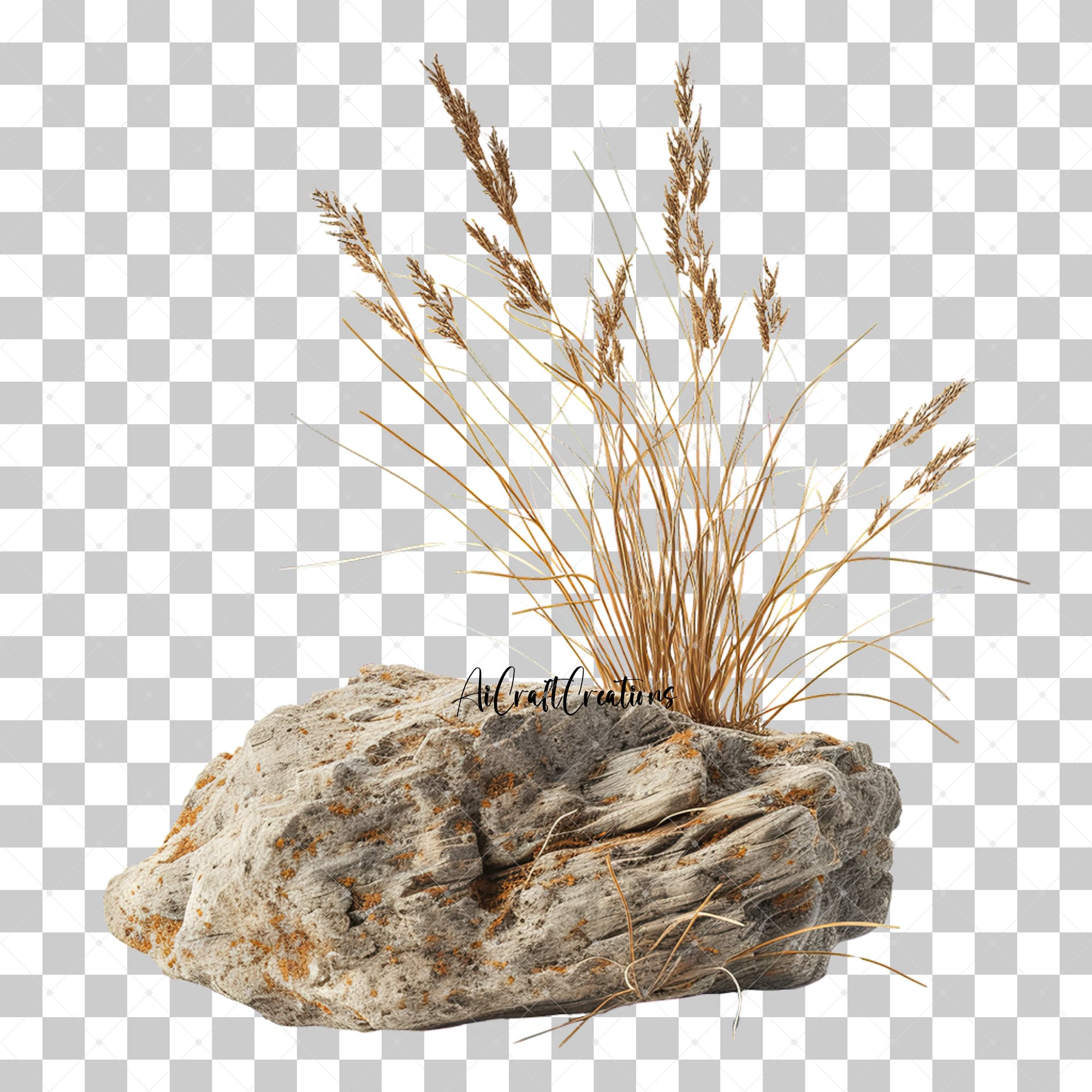 15 Dry Grass Overlays, Photoshop Transparent Background, Autumn Texture ...